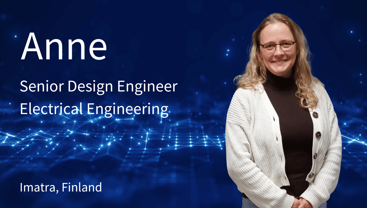 Anne, Senior Design Engineer, Imatra - Comatec Group